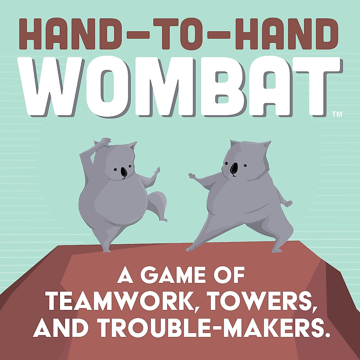 Exploding Kittens Hand to Hand Wombat Card Game Fun Family Card Games for Adults Teens & Kids - Fun Party Games, 3-6 Players