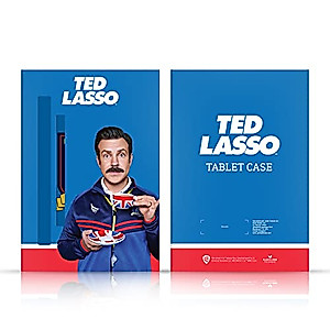 Head Case Designs Officially Licensed Ted Lasso A.F.C Richmond Stripes Season 1 Graphics Leather Book Wallet Case Cover Compatible with Apple iPad 10.2 2019/2020/2021