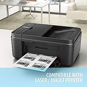 Buhbo 30-UP FBA Product Sticker Labels 1" x 2-5/8" Address Labels for Laser & Ink Jet Printers (500 Sheets, 15,000 Labels)