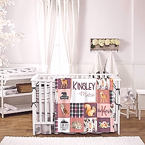 Personalized Baby Blankets for Boys Girls Personalized Baby Gifts Custom Baby Blankets for Girls Boys Personalized Baby Items Custom Name Blankets Personalized Kids