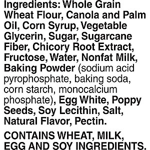 Nature Valley Soft-Baked Muffin Bars, Lemon Poppy Seed, Snack Bars, 5 ct (Pack of 6)