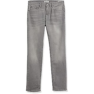Amazon Essentials Men's Athletic-Fit Jean (Previously Goodthreads), Grey, 30W x 28L