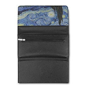The Starry Night (Van Gogh 1889) Leatherette Ladies Wallet