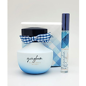 Bath & Body Works – Gingham - 2 pc Bundle - Eau de Parfum – 2.5 fl oz - In Box and Mini Perfume Spray - 0.23 fl oz