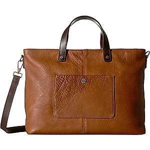 Pendleton Leather Tote Tan One Size