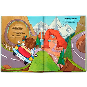 USA Road Trip - Personalized Children's Story - I See Me! (Hardcover)