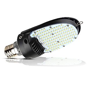 OSTEK 115W LED Paddle Light, 15500LM Shoebox Area LED Retrofit Lamp, 5000K 180°LED Corn Light Bulb Rotatable E39 Mogul Base (450W MH Equiv.) for Parking Lot Security Lights - UL DLC Listed (1 Pack)