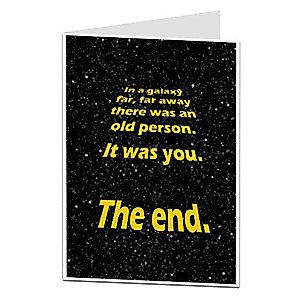 Funny Birthday Card For Men & Women Him & Her Rude Age Joke Perfect For 40th 50th 60th