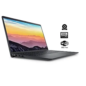Dell Inspiron 15 3000 Series 3511 Laptop, 15.6" FHD Touchscreen, Intel Core i5-1035G1, 32GB DDR4 RAM, 512GB PCIe SSD, SD Card Reader, Webcam, HDMI, Wi-Fi, Windows 11 Home, Black