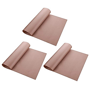 DOITOOL 3pcs Oven Rack Liners for Bottom of Electric Oven Cooks Innovations Non- Stick Oven Liner Heavy Duty Oven Floor Protector Liner Oven Bottom Mat Reusable Oven Protector Liner