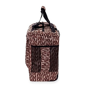 Everest Rolling Tote, Brown, One Size