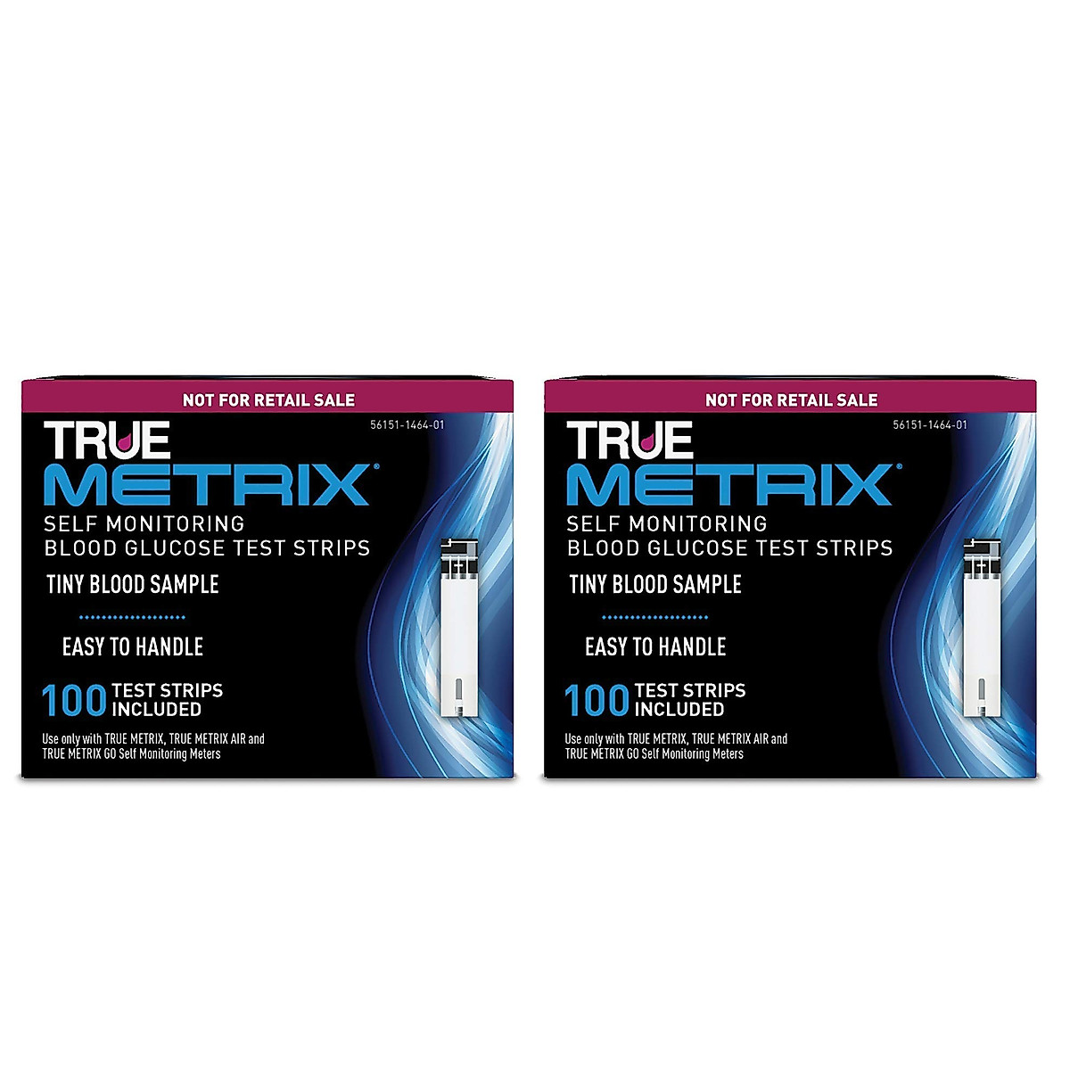 2X 100ct TRUE METRIX Test Strips + 3X 100ct 28g TRUEplus Lancets + TRUEplus Log Book