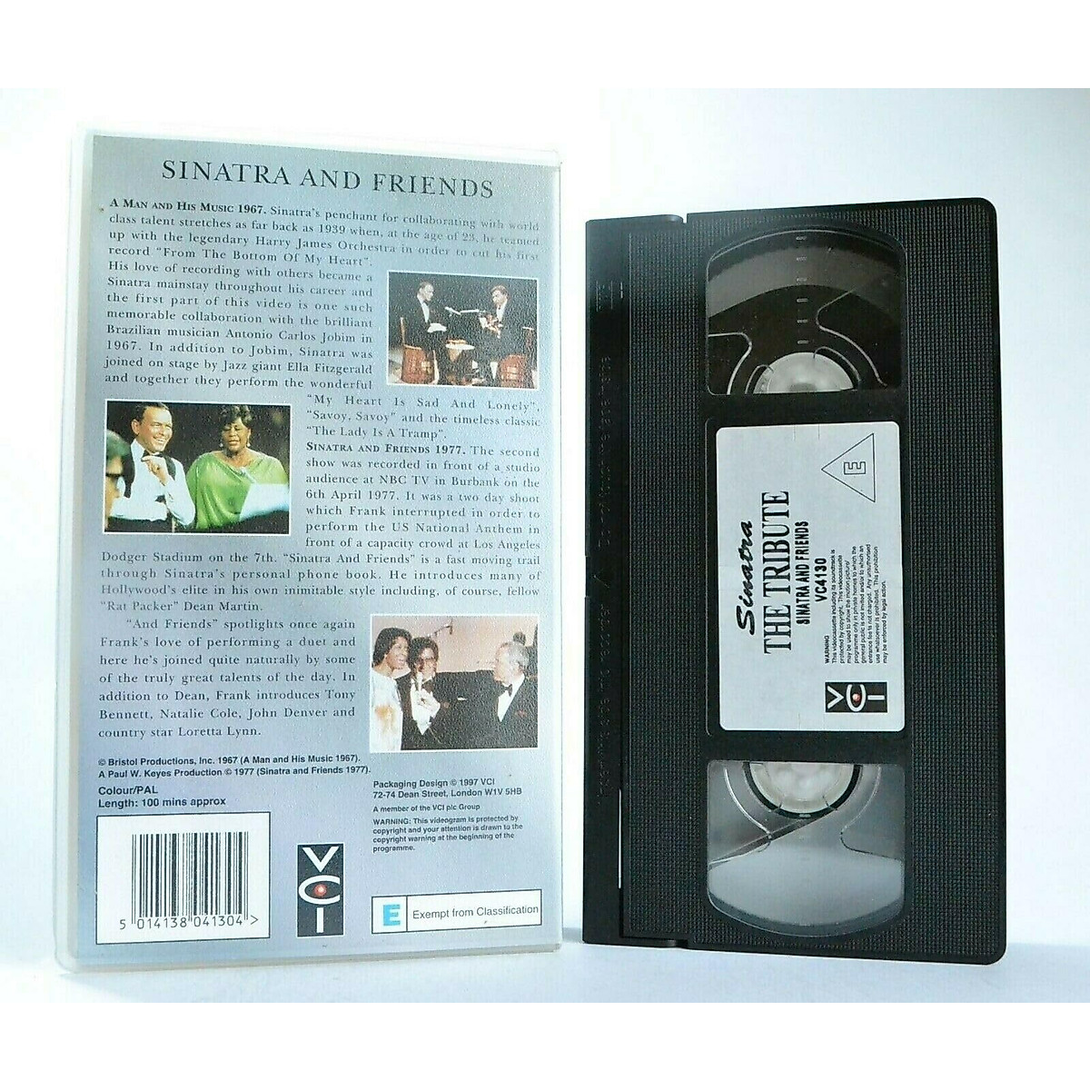 Frank Sinatra: The Tribute - Sinatra And Friends (1977) - Live Music - Pal VHS