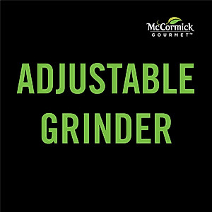 McCormick Gourmet Himalayan Pink Salt and Black Peppercorn Adjustable Grinder Set, 10.06 oz