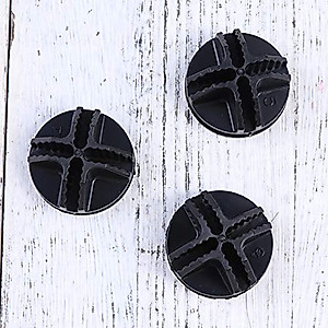 IMIKEYA Cube Organizer 20pcs Wire Cube Plastic Connectors Wire Grid Cube Organizer Connector for Cube Storage Shelves and Modular Closet, Black Cube Storage Organizer