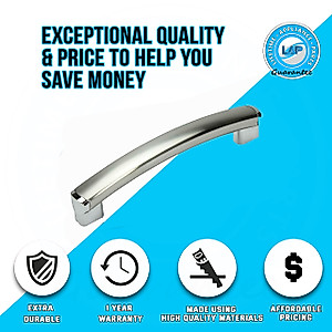 UPGRADED Lifetime Appliance Parts WB15X10278 Microwave Oven Door Handle Compatible with General Electric (GE) Microwave