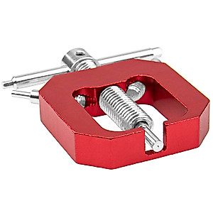 ShareGoo RC Motor Gear Puller Remover Universal Pinion Gear Tooth Extractor Tool Compatible with HSP HPI Traxxas RC4WD Axial Redcat 1/8 1/10 RC Car Truck (Red)
