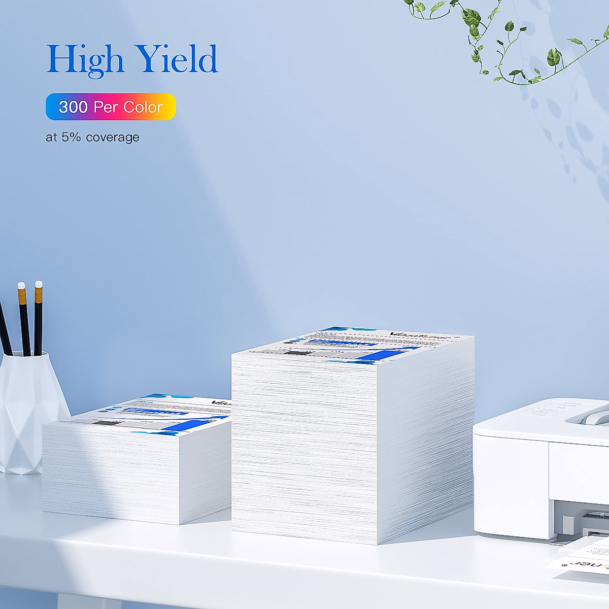 Valuetoner Remanufactured Ink Cartridges Replacement for HP 65XL 65 XL N9K04AN for Envy 5055 5052 5058 DeskJet 2655 3755 3720 3722 3723 3752 3758 2652 2624 Printer(3 Black+ 1 Reusable Printhead)