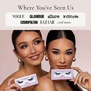 House of Lashes Eyelash Glue - Latex-Free Eyelash Glue for Sensitive Eyes - Effective for All Day Wear Clear Lash Glue for Strip Lashes, 2 Count