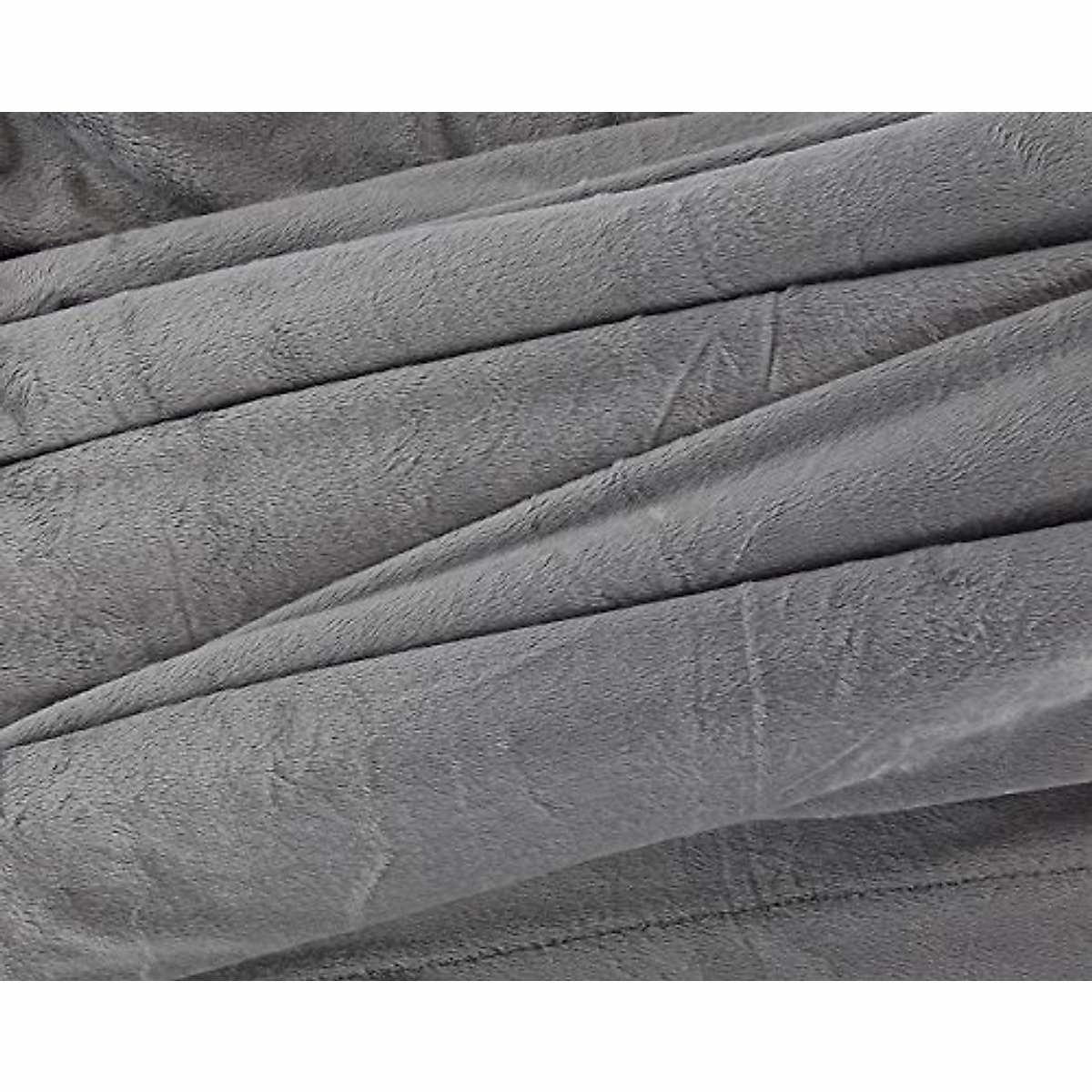 berry bebe Sherpa Throw Blanket Personalized Gray, Large Size 50x60 Reversible Fuzzy Microfiber All Season Custom Blanket for Bed or Couch, College Dorm Gift for The Whole Family