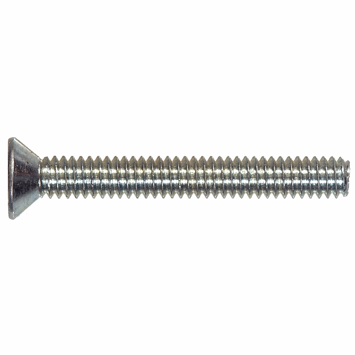 Hillman Zinc Flat Head Phillips Machine Screw #6-32 x 2 (101042)