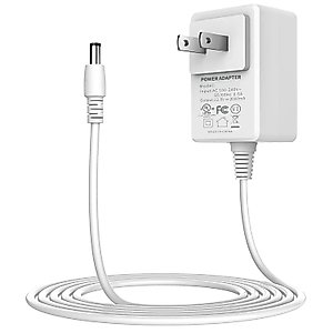 UL Listed Charger Cord for Spectra Pump S2 S1 Pus, Breast Feeder Power Adapter Plug Replacement S3 Pro, SG Synergy Gold, SPS100, SPS200, M1 Charging Cable 6 Ft, White
