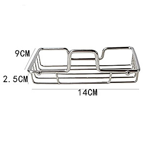 lquuo Bathroom Storage Rack Toiletry Storage Rack Shower Gel Rack for Kitchen Bedroom