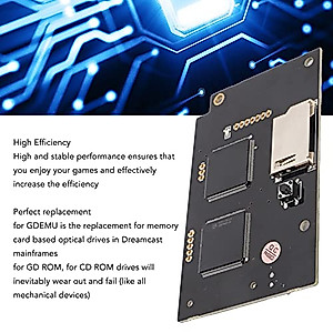 Replacement Optical Drive Simulation Board for GDEMU V5.15b, for Gaming VA3 Optical Drive Board, with Remote Storage Card Mount Kit [video game]