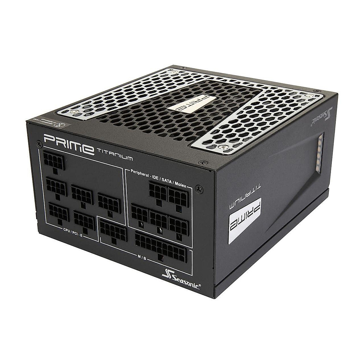 Seasonic PRIME 750 Titanium SSR-750TR 750W 80+ Titanium ATX12V & EPS12V Full Modular 135mm FDB Fan Power On Self Tester 12 Year Warranty Power Supply