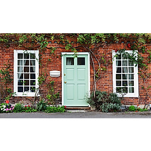 Architectural Mailboxes Villa Aluminum Wall Mount Mailbox, 2541W, White, Small Capacity