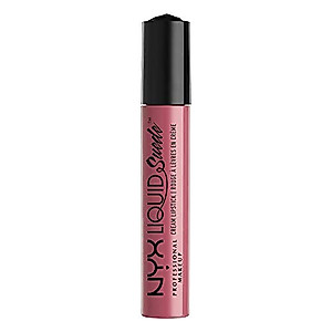 NYX PROFESSIONAL MAKEUP Liquid Suede Cream Lipstick - Tea Cookies (Muted Tea Rose Pink)
