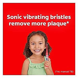 Colgate Kids Battery Powered Toothbrush, PJ Masks, Extra Soft Bristles, 1 Pack, Characters May Vary