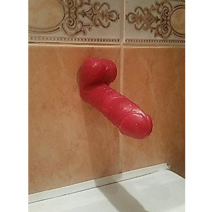 Penis soap with/without suction cup in Santa Claus hat. Christmas gag gift. Any colour. Willy soap. Joke gift. Funny gift. Dildo.Dick soap.
