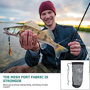 BESPORTBLE 1 Set Fishing Net Lightweight Fish Catching Basket Outdoor Fishing Net Fishing Bag