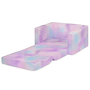 Cozee Flip-Out Chair - 2-in-1 Convertible Chair to Lounger for Kids