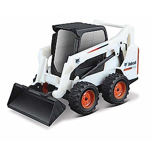 Bburago B18-31801 10CM Bobcat S590 Skid-Steer Loader W/Bucket, Assorted Designs and Colours