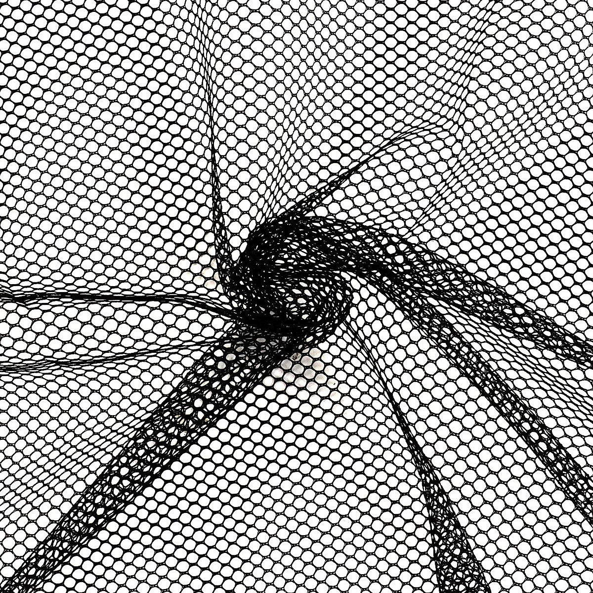 FSWCCK Black Mesh Fabric, 62 x 59 Inch Soft Mesh Netting Slightly Stretchy for Shopping Bag, Backpack Pocket and Straps and Netting Clothes