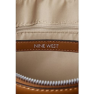Nine West Doralia Satchel Mocha Logo One Size