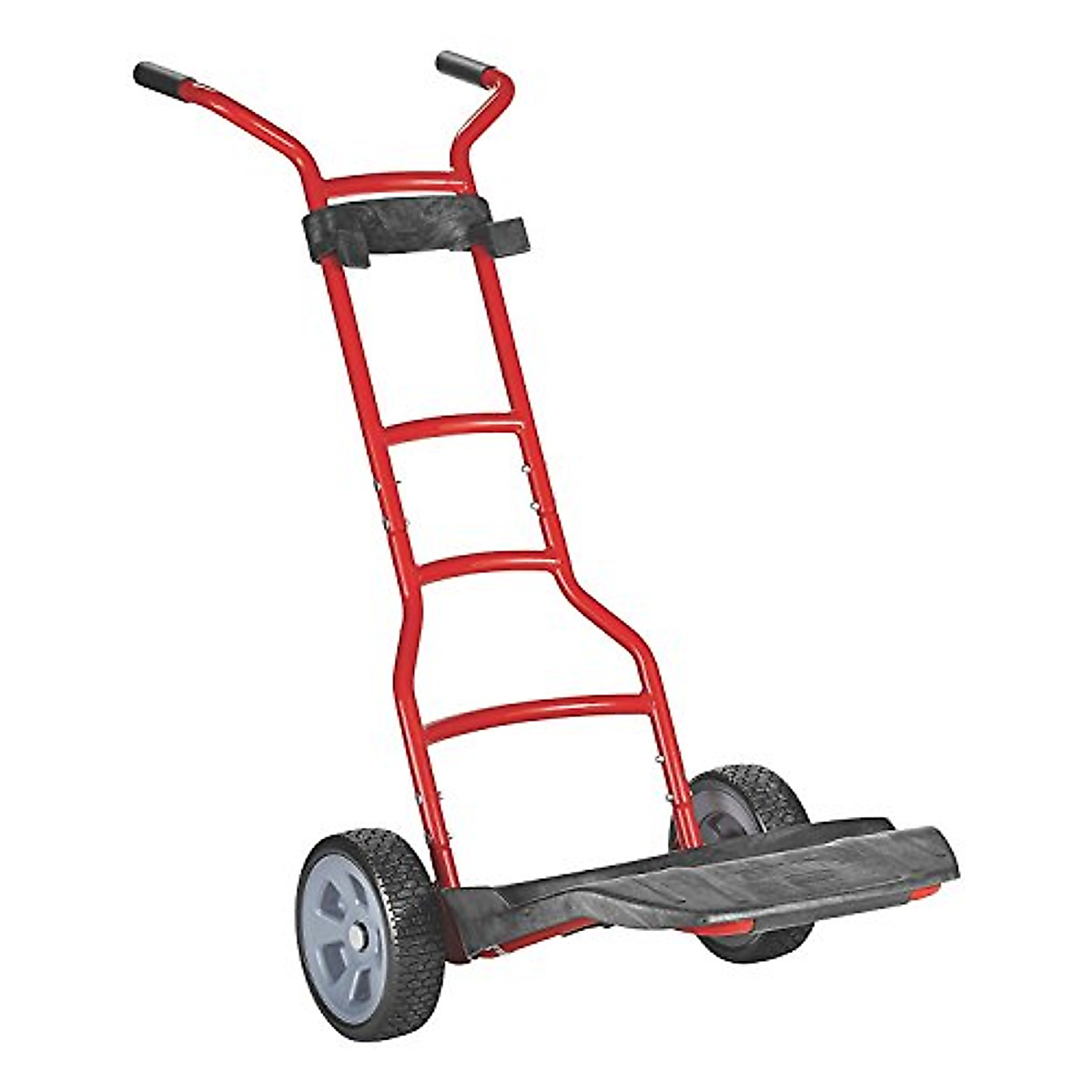 Rubbermaid Commercial Products Brute Construction and Landscape Dolly, 250-Pound Capacity, Red, Heavy Duty Dolly with Wheels