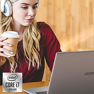 Acer Aspire 5 A515-55-75NC, 15.6" Full HD IPS Display, 10th Gen Intel Core i7-1065G7, 8GB DDR4, 512GB NVMe SSD, Intel Wireless WiFi 6 AX201, Fingerprint Reader, Backlit Keyboard, Windows 10 Home