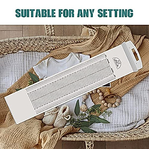 Skillssist Baby Measuring Mat Infantometer Height Ruler - Growth Chart for Newborns, Toddlers, and Infants, Pediatrician Recommended, Home Use and House Visits