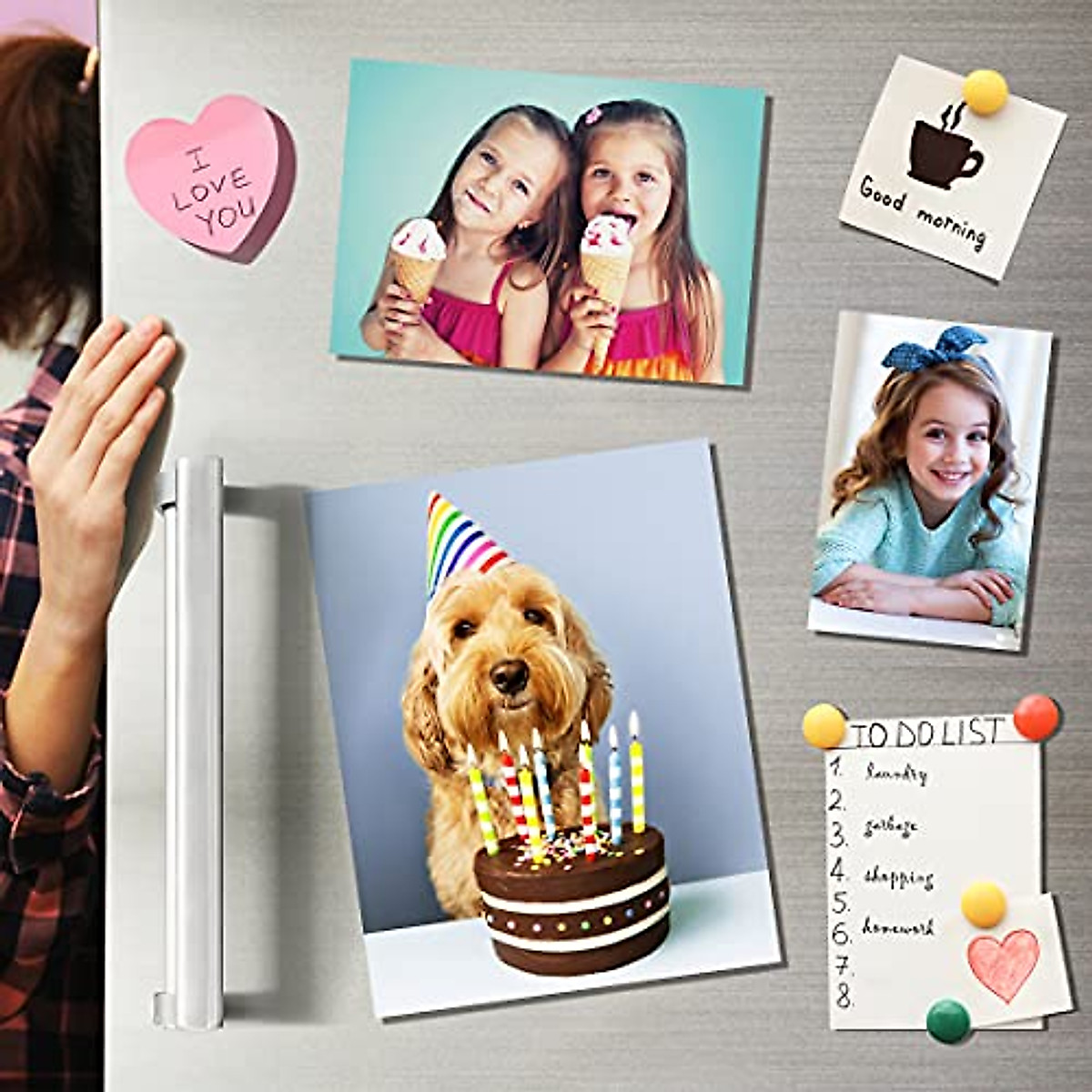 Neil Enterprises Inc. 4" x 6" Self-Adhesive Magnets - Pack of 25