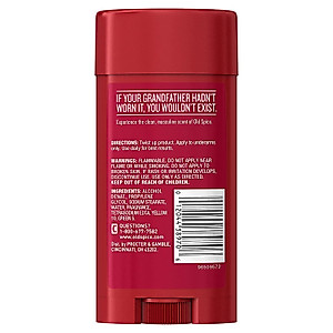 Old Spice Classic Deodorant Stick, Original 3.25 oz ( Pack of 5)