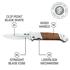 KNIFE, SOG, FIELDER, NON-ASSISTED