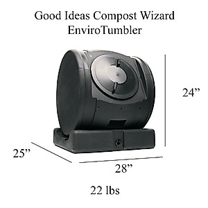 Compost Wizard EnviroTumbler - Black