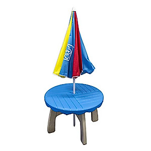 Grow'n Up Patio Set with 4 Chairs and Umbrella