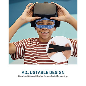 VR Masks, Anylion VR Facemask Accessories Sweat-Absorbing Quick-Drying & Breathable Sweatband for Exercise, Skin Protecting Replacement 3 Pieces