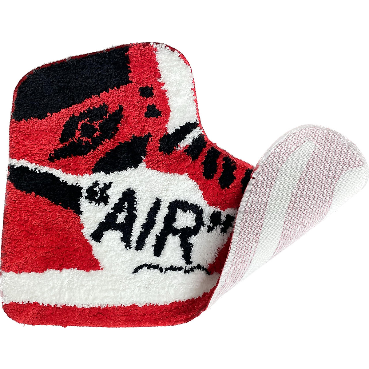 LUXAPE Sneaker Rug - Handmade & Premium- 30in (75cm) - Hypebeast Rug - Hypebeast Room Decor - Living Room, Bedroom, Children Room, Door mat - Aesthetic Room Decor - Luxape Rug (Luxape-7)