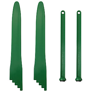 DGBRSM 2set Canning Kit 2PCS Canning Bubble Popper Bubble Remover and 2PCS Magnetic Jar Lid Lifters Heat Resistant Home Jar Canning Tool Green