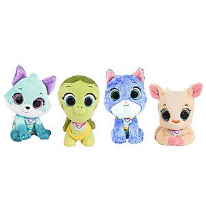 Disney Junior T.O.T.S. Tellulah the Turtle, 6-inch Bean Plush Stuffed Animal, Super Soft Plush